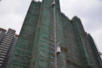 China Building site rack and pinion construction hoist, 110kw, 300m lifting height, hot dip galvanized, 300m rack and pinion hoist, for sale