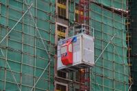 China SC300/300 Construction Hoist Elevator , 3000kg/Cage Rack Pinion Hoist for sale