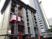 China SC160/160 Building Construction Hoist 96m/Min Construction Hoist Elevator for sale