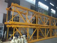 China 3740mm Mast Section Epoxy Painting Tower Crane Spare Parts for sale