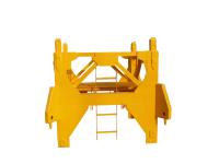 China Epoxy Painting Q355B Transfer Mast Tower Crane Spare Parts for sale