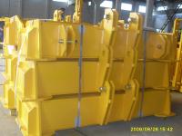 China Ball Blasting 2m Mast Section Tower Crane Spare Parts For Inner Climbing for sale