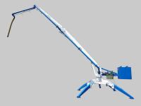 China Hydraulic 5.5kw Concrete Placing Boom 360 Degree Rotation With 3m Hose for sale