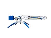China Hydraulic 5.5kw Concrete Placing Boom 360 Degree Rotation With 3m Hose for sale