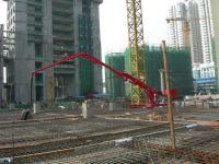 China Lightweight 15meters Working Mobile Concrete Placing Boom HGY-15 for sale