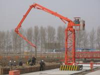 China Horizontal Concrete Boom Pump , 11kw Hydraulic Placing Boom for sale