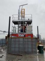 China SC200/200G shaft lift building hoist with hot galvanized Material Building Construction Lift Assembled Inside for sale