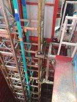 China Elevator passenger hoist /inside building hoist/Inside 46m/Min 1600kg Construction Hoist Lift For Elevator Shaft for sale