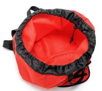 China 210D Polyester Foldable Shopping Bag Recyclable With Drawstring Closure for sale