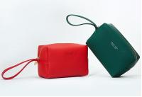China PU Material Fashion Cosmetic Bags , Multi Colored Trendy Makeup Bags for sale