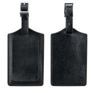 China Fashion Promotional Luggage Tags PU / PVC Material Made For Travel Industry for sale