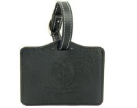 China Promotional Suitcase Name Tags , Custom PU Leather Business Card Luggage Tag for sale