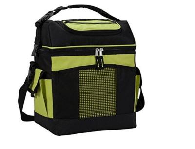 China Non Woven Insulated Cooler Lunch Bag 25x20x14cm With Aluminum Foil Lining for sale