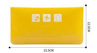 China Fashionable Travel Ticket Wallet , PVC Passport Ticket Holder Travel Wallet for sale