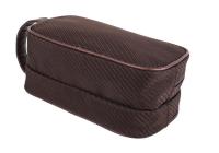 China Luxury Promotional Toiletry Bag Polyester Material Made With Custom Logo for sale