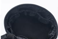 China Portable Cylindrical Shaped Travel Toiletry Bag With Detachable Inner Pouch for sale