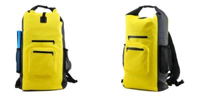 China Personalized 600D Polyester Backing PVC Waterproof Hiking Backpack Multi Sizes Optional for sale