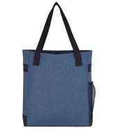 China 600D Poly Canvas Reusable Tote Shopping Bags With Custom Printed Logo for sale