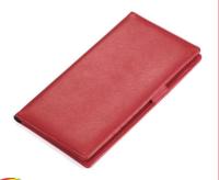 China Multifunctional Stylish Leather Wallet , Personalized Ticket Passport Holder for sale