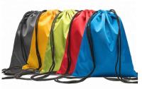 China Multi Colored Polyester Drawstring Bag 38x40cm For Sports Activities for sale