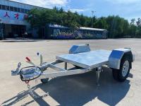 China 1-Axis Hot Dip Galvanized Generator Trailer for Outdoor Power Transport with Corrosion Protection for sale