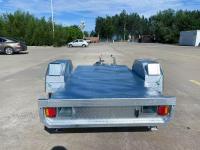 China 1-Axis Hot Dip Galvanized Generator Trailer for Outdoor Power Transport with Corrosion Protection for sale