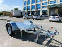China 1-Axis Hot Dip Galvanized Generator Trailer for Outdoor Power Transport with Corrosion Protection for sale