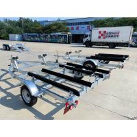 China Alloy Dual Jet Ski Trailer 4800×2550mm for Double Watercraft Transport - Bombardier & Yamaha Compatible for sale