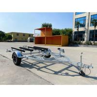 China Alloy Dual Jet Ski Trailer 4800×2550mm for Double Watercraft Transport - Bombardier & Yamaha Compatible for sale