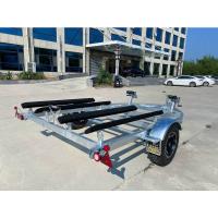 China Alloy Dual Jet Ski Trailer 4800×2550mm for Double Watercraft Transport - Bombardier & Yamaha Compatible for sale
