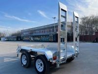 China 8x5 Heavy Duty Plant Trailer 3000kg ATM with Electric Brakes and Hot-Dip Galvanized Construction for sale