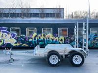 China 8x5 Heavy Duty Plant Trailer 3000kg ATM with Electric Brakes and Hot-Dip Galvanized Construction for sale