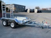 China 8x5 Heavy Duty Plant Trailer 3000kg ATM with Electric Brakes and Hot-Dip Galvanized Construction for sale