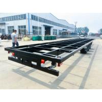 China 8 Ton Skeleton Trailer for Tiny Houses | 13,200mm Long Frame with 12 Tires and Electronic Brake System for sale