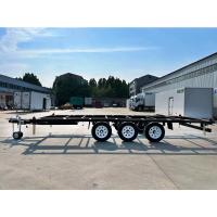 China Black Tiny House Trailer 24x8FT Frame Type with 6000kg ATM Capacity and 1000kg Tare Weight for sale