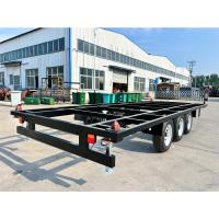 China Black Tiny House Trailer 24x8FT Frame Type with 6000kg ATM Capacity and 1000kg Tare Weight for sale