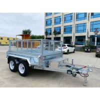 China 8x5 Hydraulic Tipper Trailer 2000kg ATM with Hot-Dip Galvanized Construction and 1250kg Load Capacity for sale