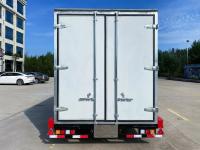 China Steel Box Trailer 4980x2520mm with Electronic Brakes - 215 Tire Size, 50mm Ball Head Connector for sale
