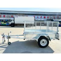 China 8x5 Hot Dip Galvanised Tilt Box Trailer 750kg ATM Single Axle with 165/70R13C Tires for sale