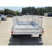 China 8x5 Hot Dip Galvanised Tilt Box Trailer 750kg ATM Single Axle with 165/70R13C Tires for sale