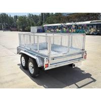 China 8x5 Dual Axle Hot-Dip Galvanised Tilt Box Trailer 2000kg ATM with 1250kg Load Capacity for sale