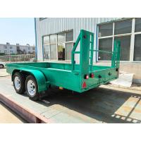 China Modular Double Axle Box Trailer - Mid Axle Utility Cargo Trailer with Alloy Steel Frame and Anti-Rust Coating for sale