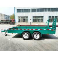 China Modular Double Axle Box Trailer - Mid Axle Utility Cargo Trailer with Alloy Steel Frame and Anti-Rust Coating for sale