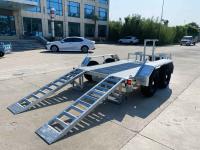 China 4000kg ATM ADR-Compliant Plant Trailer for Excavators & Agricultural Equipment - 5450×2400×2520mm Dimensions for sale