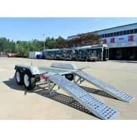 China Fully Welded Mini Excavator Trailer 3000KG ATM Heavy Duty Plant Trailer with Electric Brakes 8x5 Feet for sale