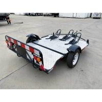 China Custom Hydraulic Motorcycle Trailer with 700KG Load Capacity and Double Hydraulic System for Heavy Motorcycle Transport for sale