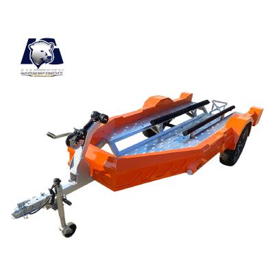 China Lightweight Yacht Trailer for 1-2 Seat Motorboats - High Protection Water Sports Trailer with Easy Operation for sale
