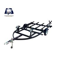 China 750kg Load Capacity Double Jet Ski Trailer 15.7x8.4FT for Bombardier Yamaha Motorboats for sale