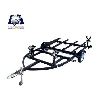 China 750kg Load Capacity Double Jet Ski Trailer 15.7x8.4FT for Bombardier Yamaha Motorboats for sale