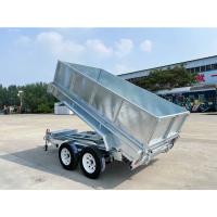 China 10x5 Double Box Type Self-Unloading Hydraulic Agricultural Trailer with 1880kg Load Capacity and 3000mm Internal Length for sale